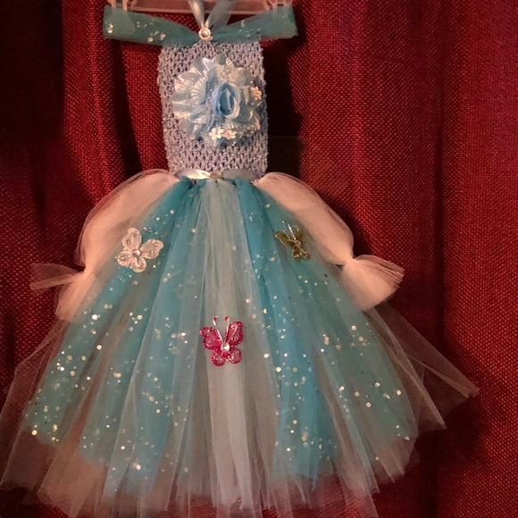 A & K Pretties | Costumes | Made To Order Cinderella Tutu Dress Costume ...
